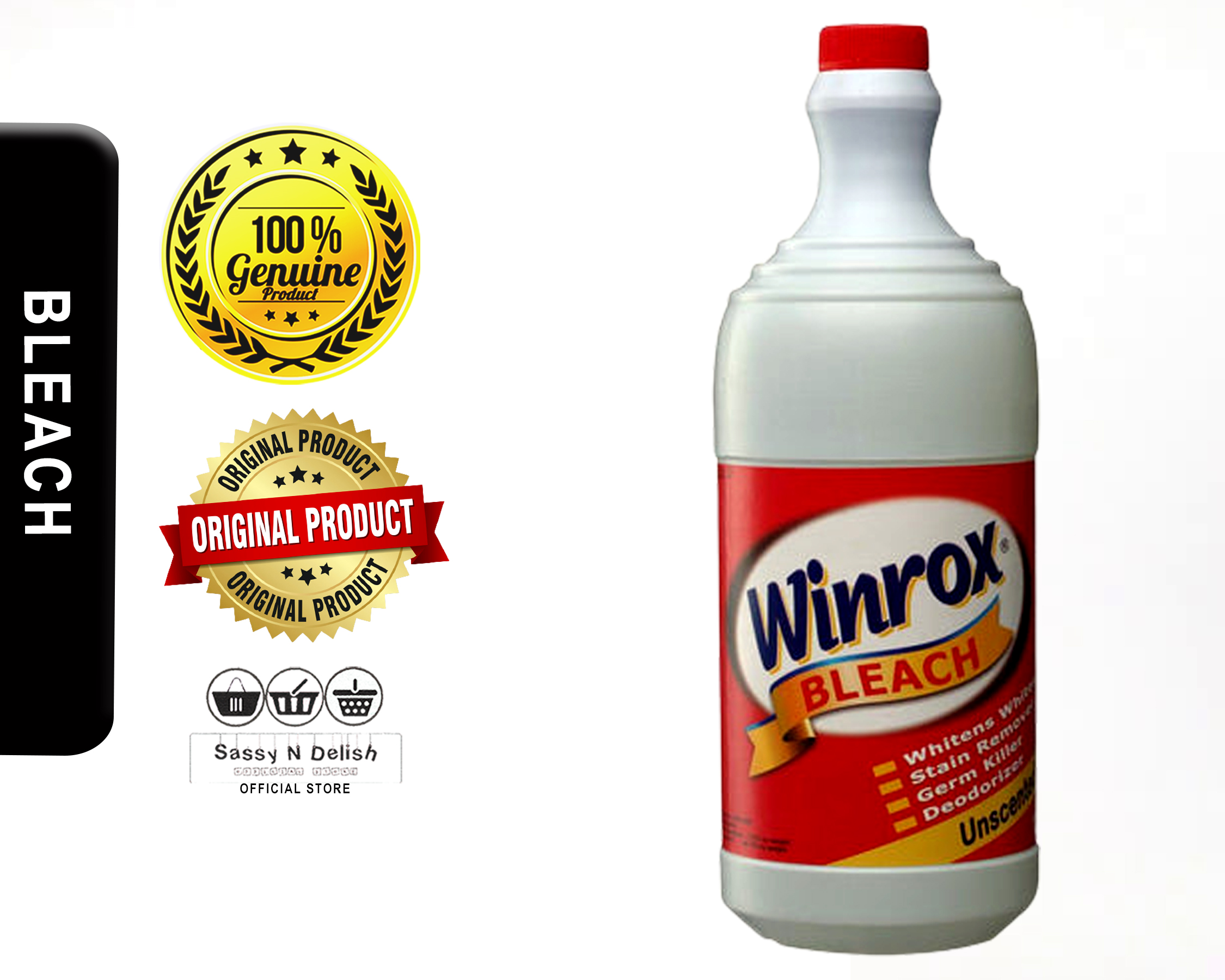 Winrox Unscented 1L | Set of 3 | Bleach | Lazada PH