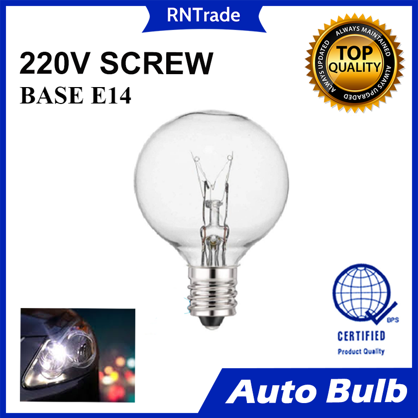 1PC Car Circuit Auto Bulb SINGLE CONTACT Threaded Base Miniature Light ...