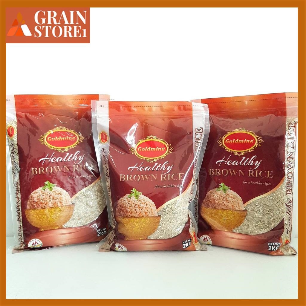 Grain Store1 Goldmine Healthy Brown Rice 2KG | Lazada PH
