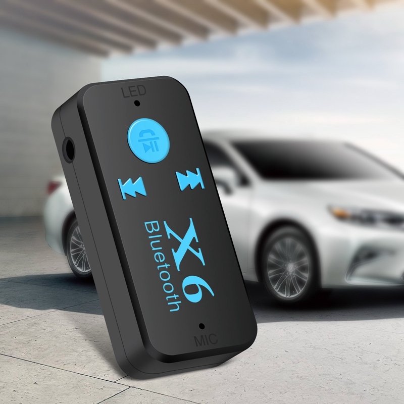 X6 Wireless Bluetooth 4.0 Adapter 3 in 1 USB Bluetooth Receiver 3.5mm ...