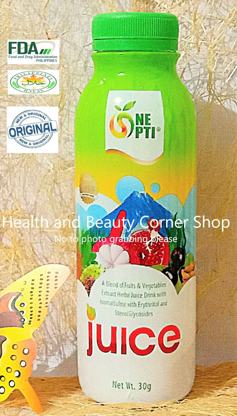 1 Bottle of One Opti Juice Original 100% Herbal Drink With Freebies ...