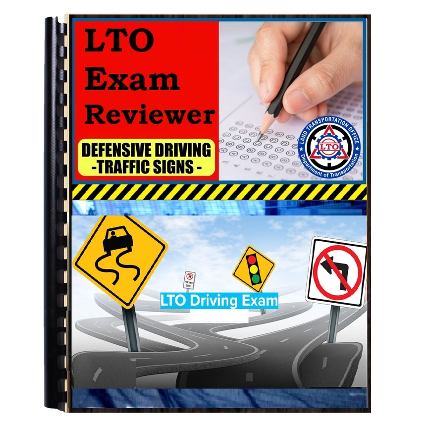 COD LTO Driver's Examination Reviewer / Driving Exam Reviewer | Lazada PH