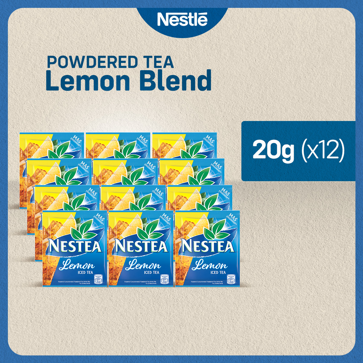 NESTEA Lemon Blend Iced Tea 20g - Pack of 12 | Lazada PH