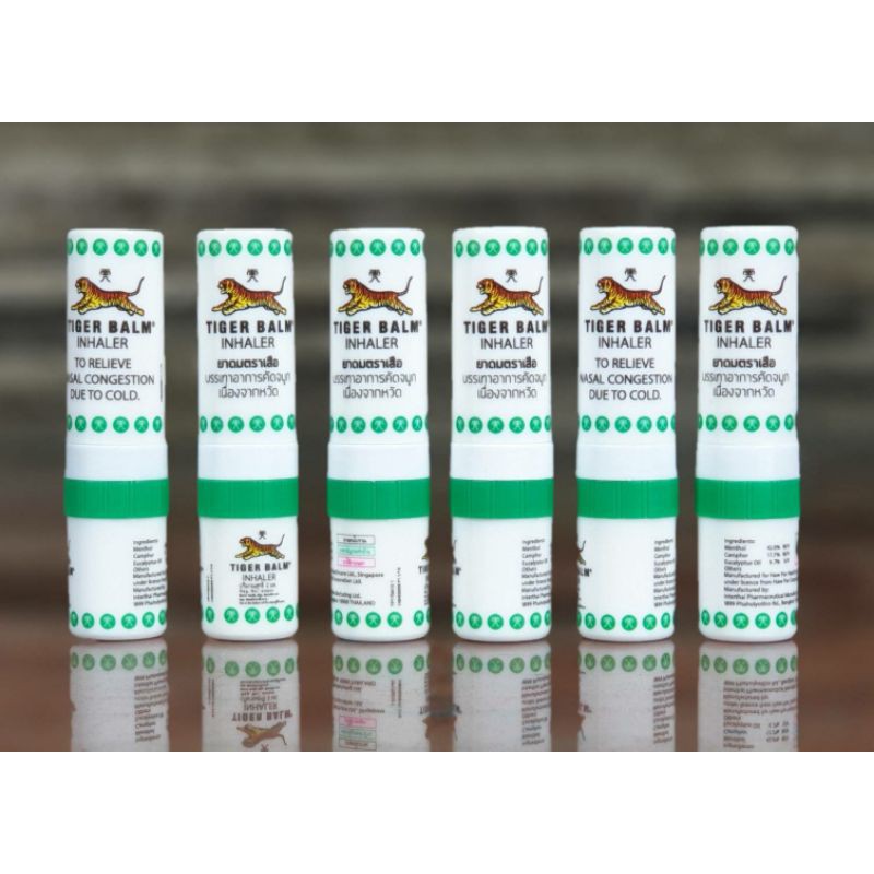 ♩Tiger Balm Inhaler Thailand Nasal Inhaler and Oil 2 in 1 – 1 Piece ...