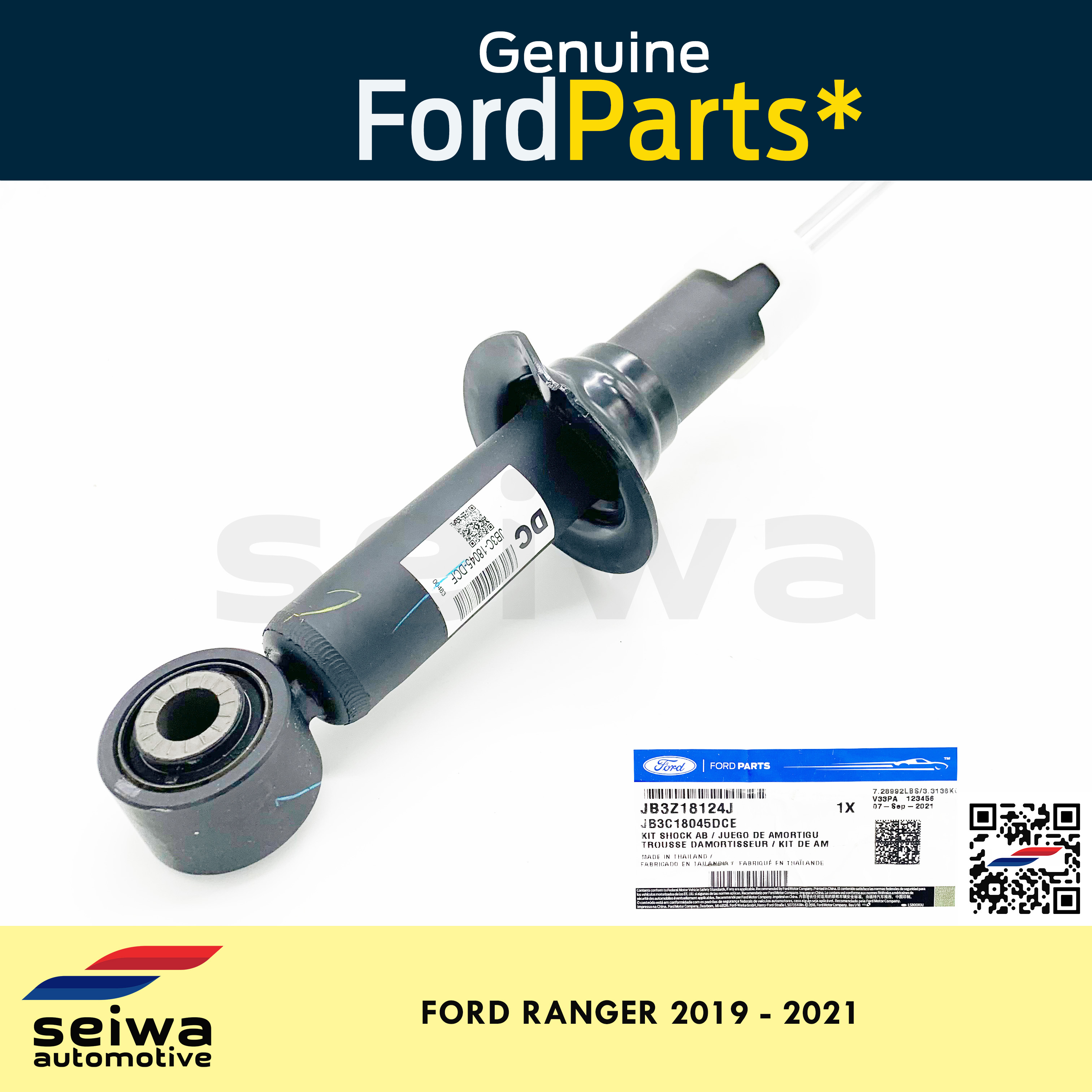 [2019 - 2022 4X2] Ford Ranger Shock Absorber Front - Genuine Ford Auto ...