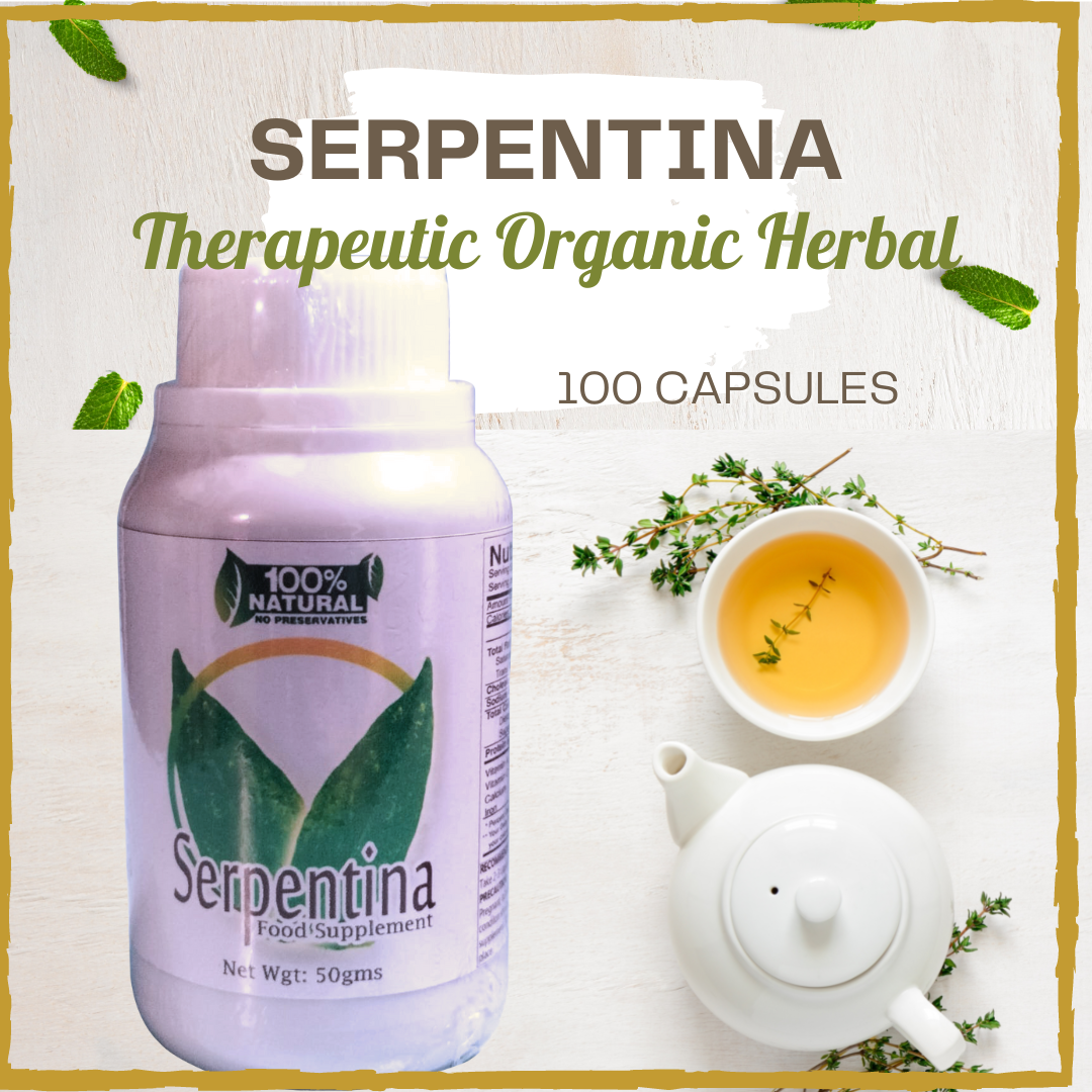 Serpentina Capsule Herbal Original 100 Caps : Serpentina Plus Capsule ...