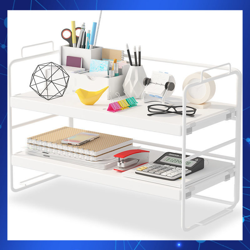 Office Shelf Office Organizer Office Supplies File Rack Multilayer ...
