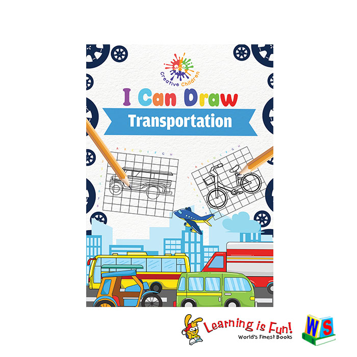 CREATIVE CHILDREN I CAN DRAW-TRANSPORTATION | Lazada PH