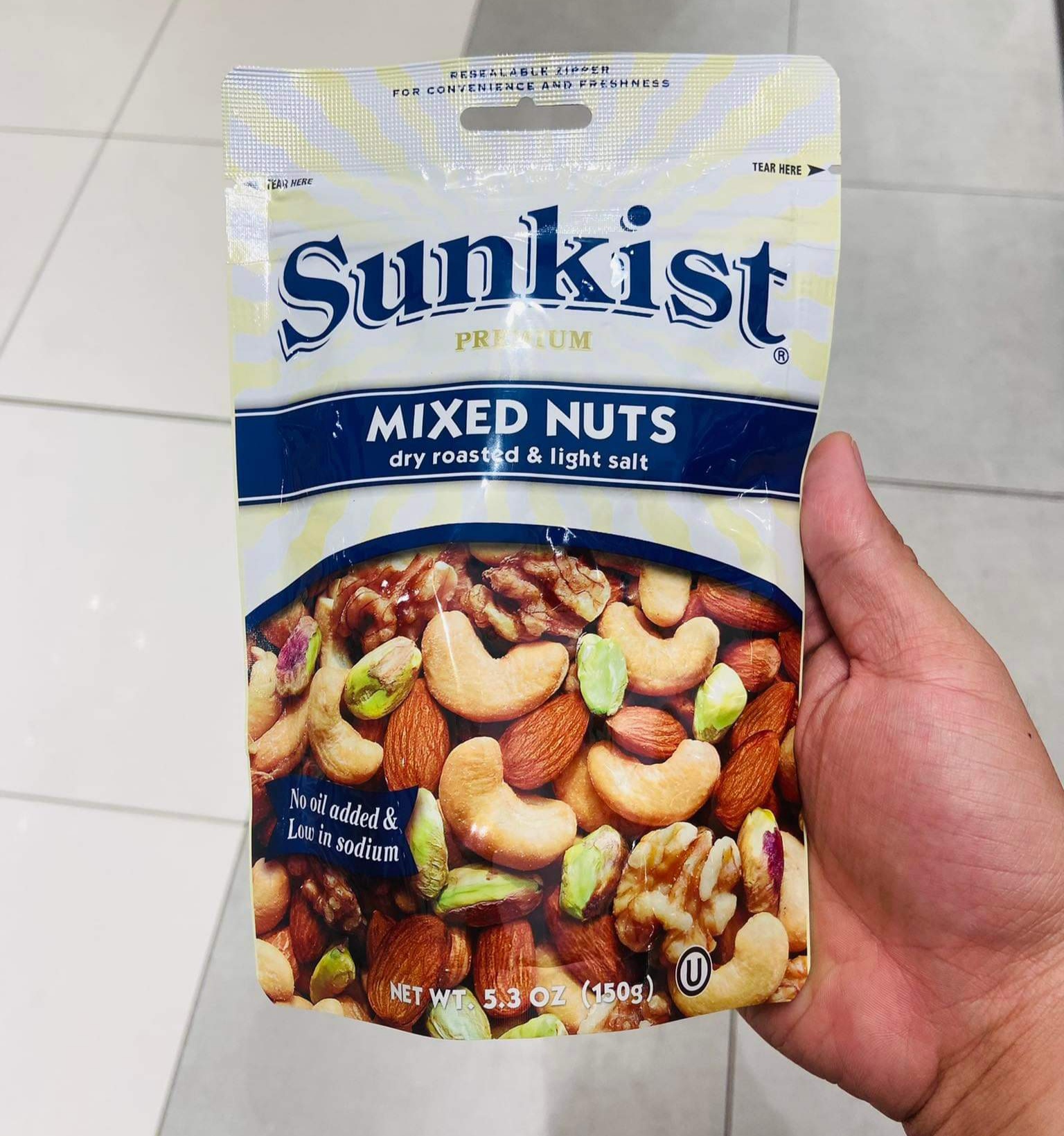 Sunkist Pistachios, Almond, Cashews Walnuts & Mixed Nuts 160g/150g/140g ...
