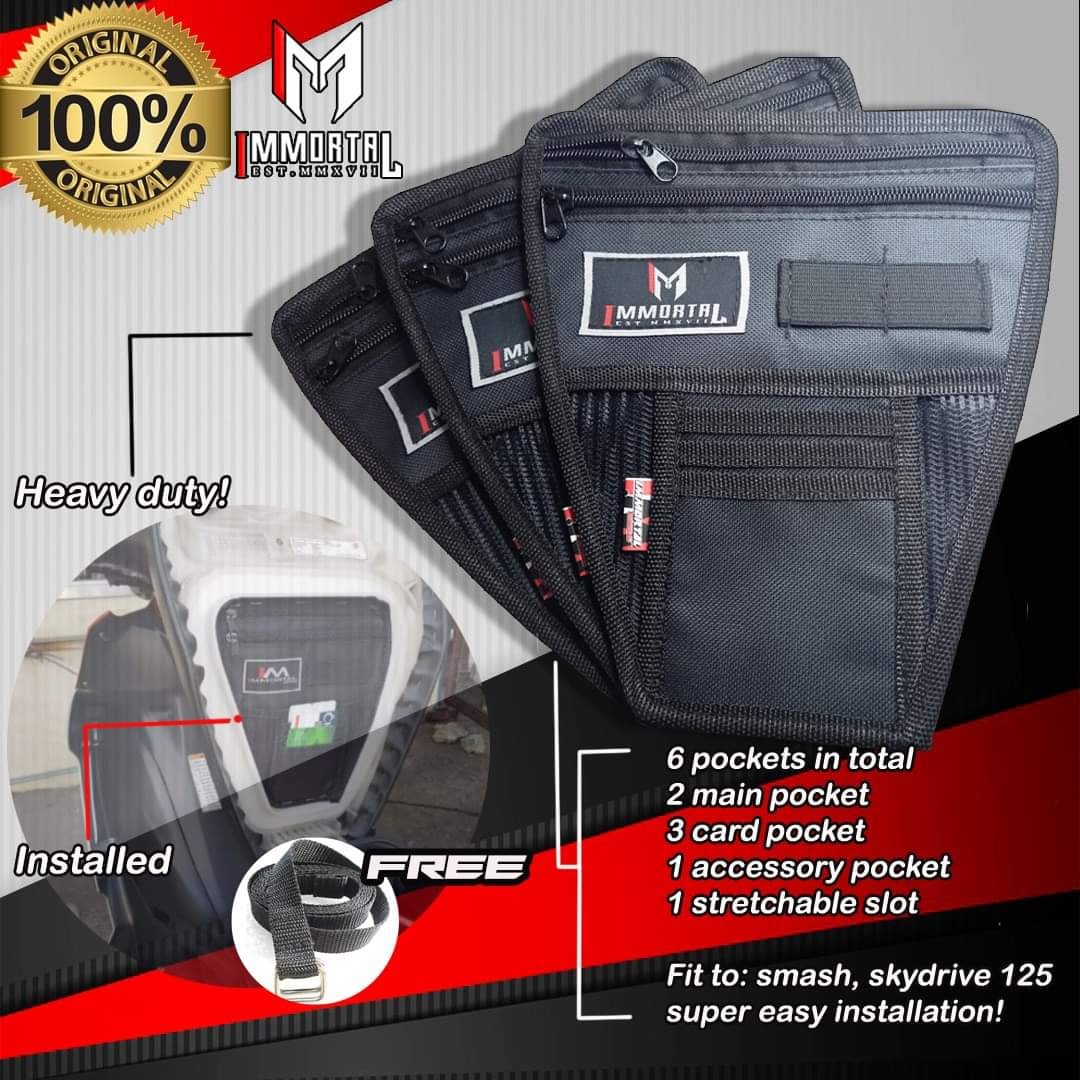 Smash 115 Underseat Organizer Under Seat Storage for Documents Durable ...