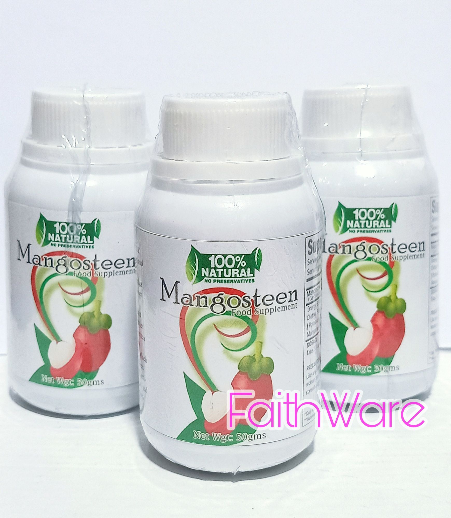Mangosteen Capsule Natural Herbs 100 Capsules 500mg | Lazada PH