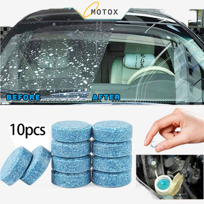 MOTOX 10Pcs Wiper Fluid Car Windshield Glass Washer Concentrated Window ...