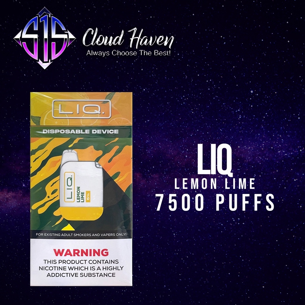 LIQ DISPOSABLE 7500 PUFFS | Lazada PH