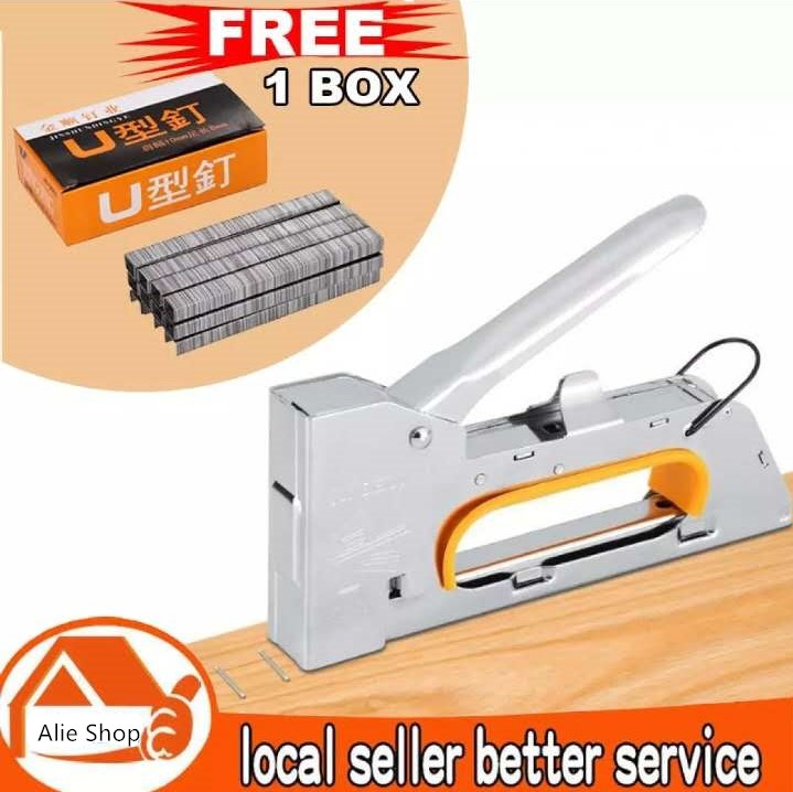 Alie Gun Tacker Free 1 Boxes of COMPATIBLE Wire | Lazada PH