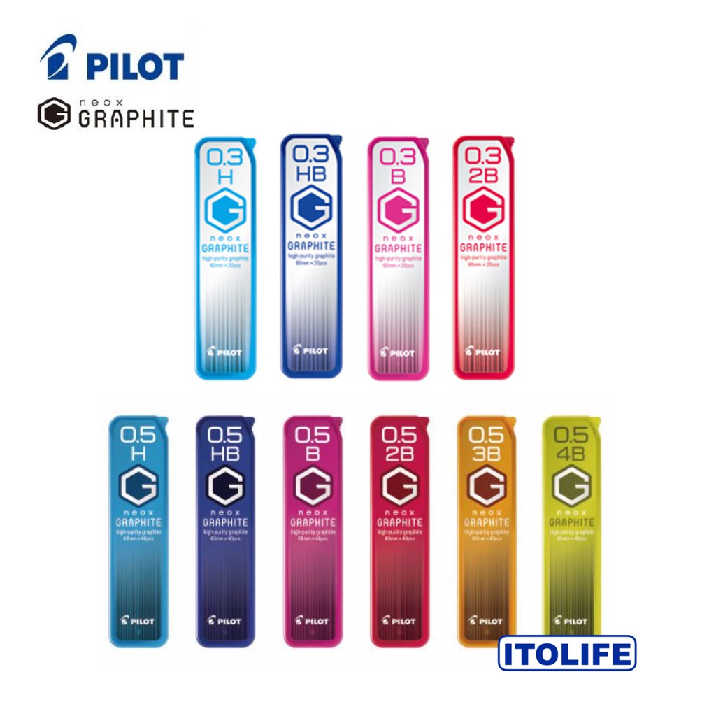 Pilot Neox High-Purity Graphite Pencil Lead- 1 Pack | Lazada PH