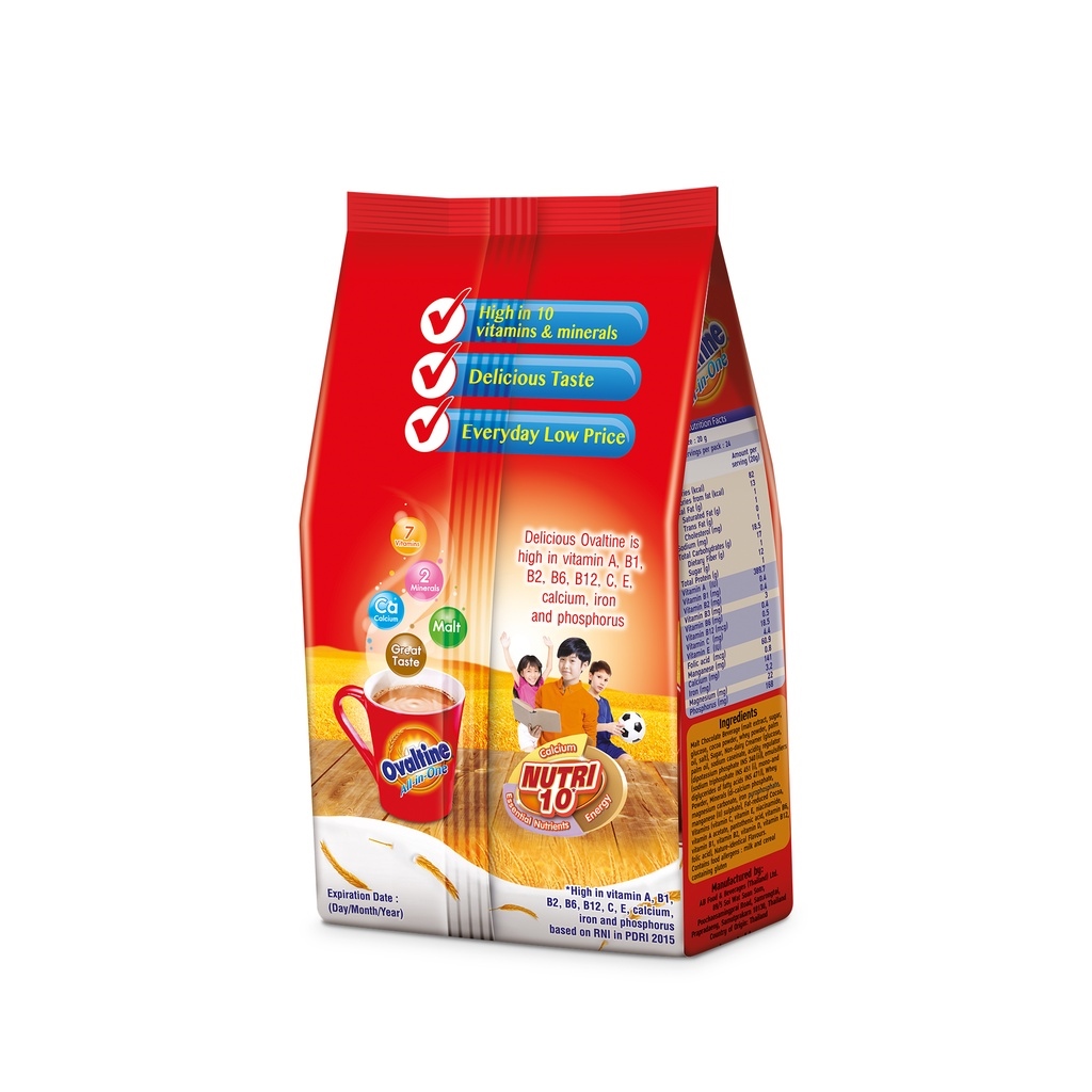 Ovaltine All-In-One 495grams | Lazada PH