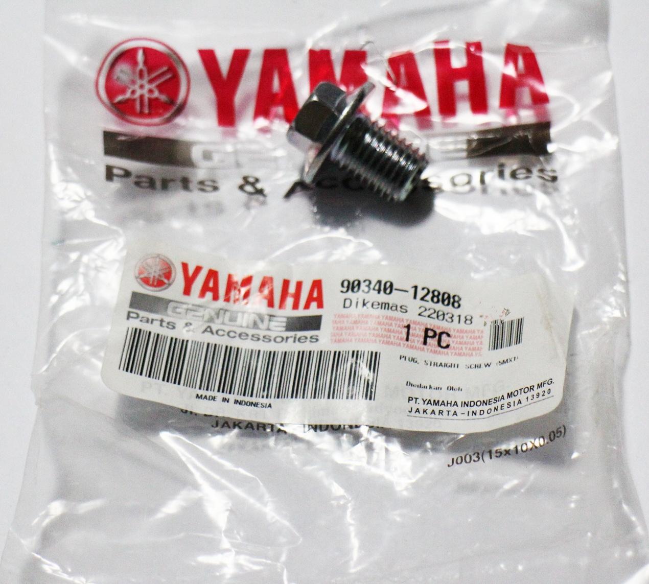 ORIGINAL YAMAHA PLUG STRAIGHT SCREW FOR MIO, NOUVO | Lazada PH