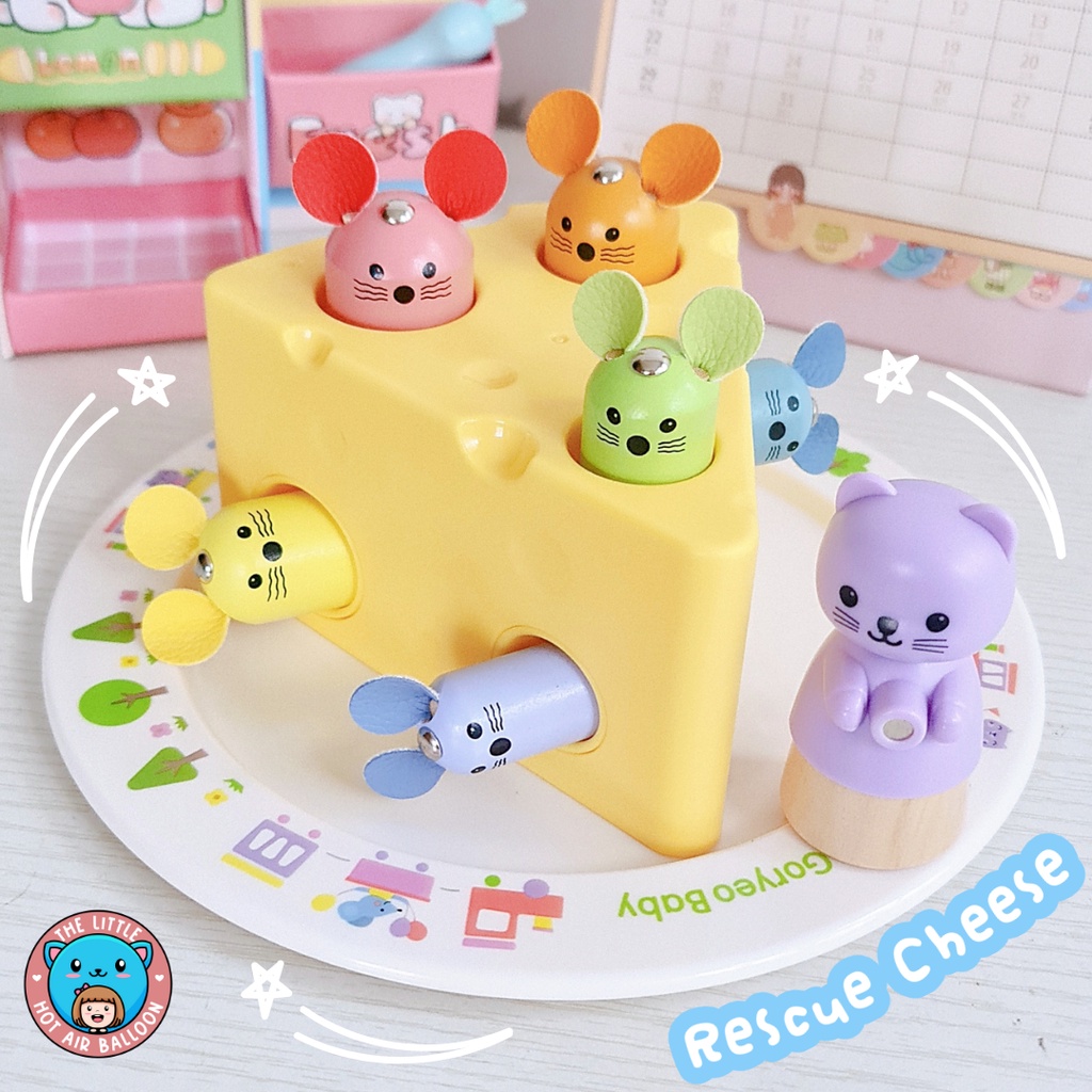 Rescue Cheese Toy (Mouse, Cat, and Cheese) | Lazada PH