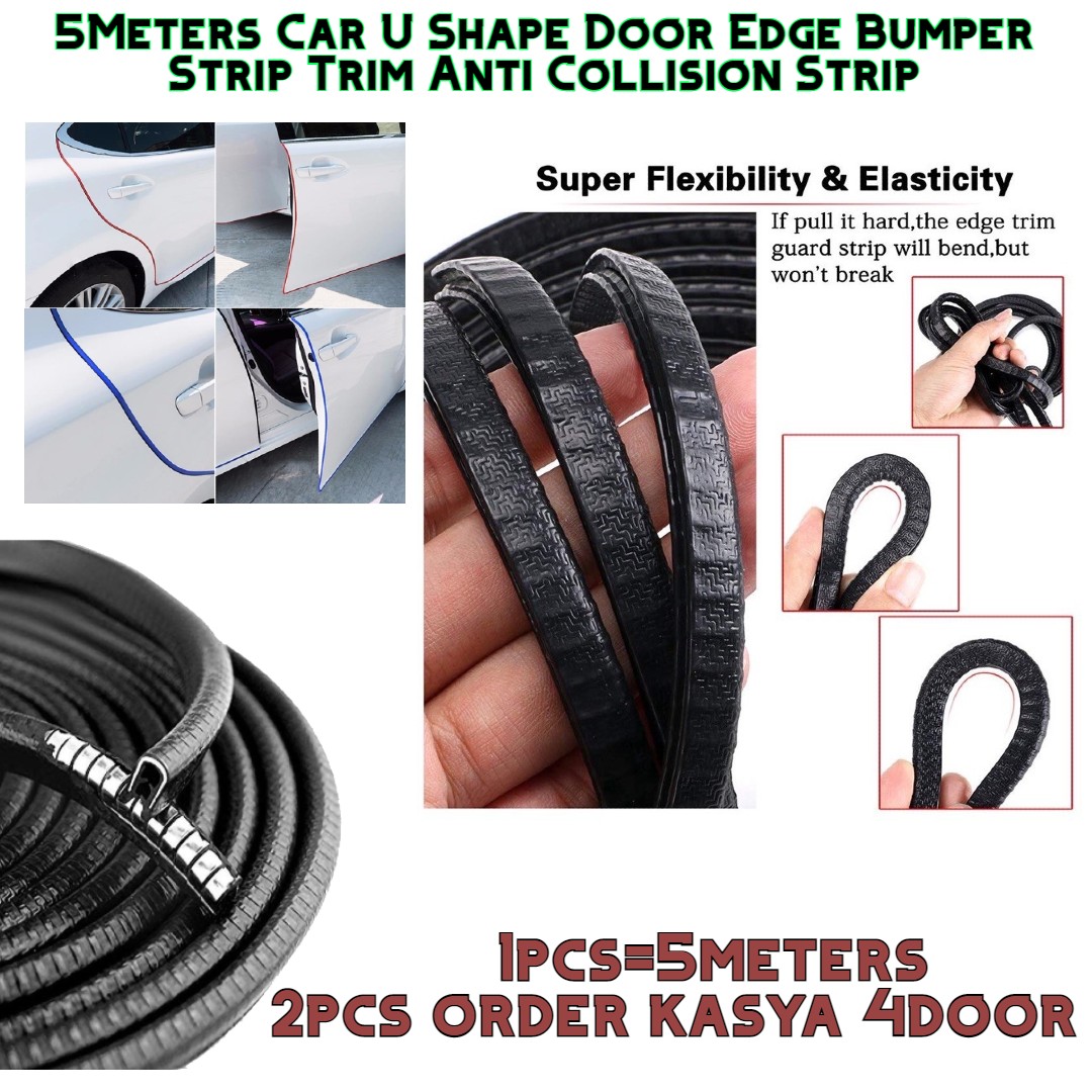 LEXUS GX HIGH QUALITY 5Meter U Type Door Seal Car Sound Insulation ...