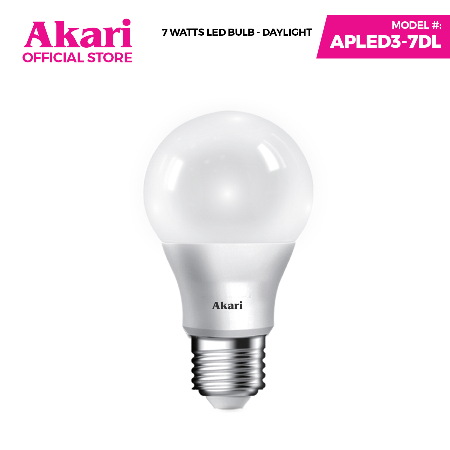 Akari 7 Watts LED Premiere Bulb - Daylight (APLED3-7DL) | Lazada PH