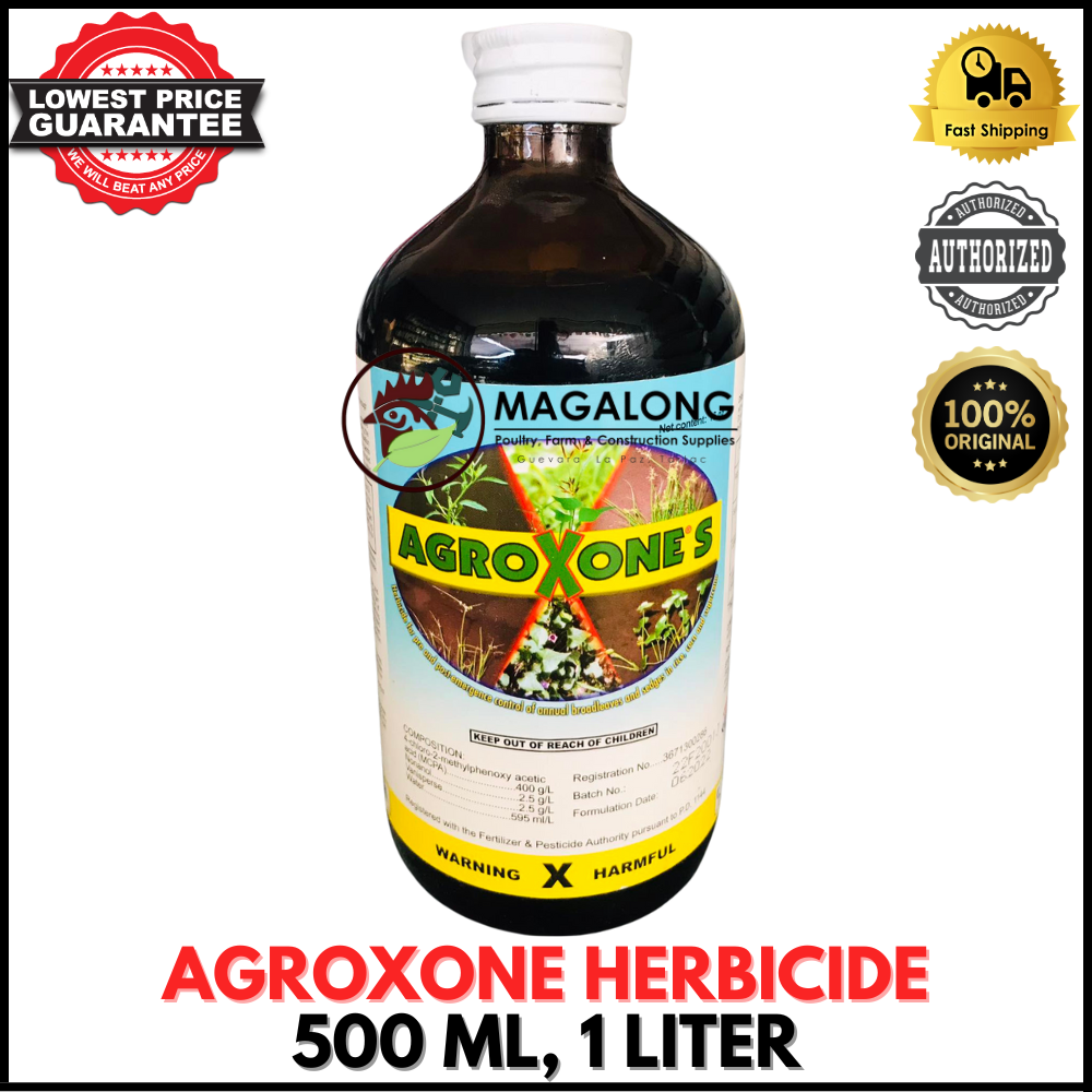 AGROXONE HERBICIDE - WEED KILLER - 500 ML , 1 LITER | Lazada PH