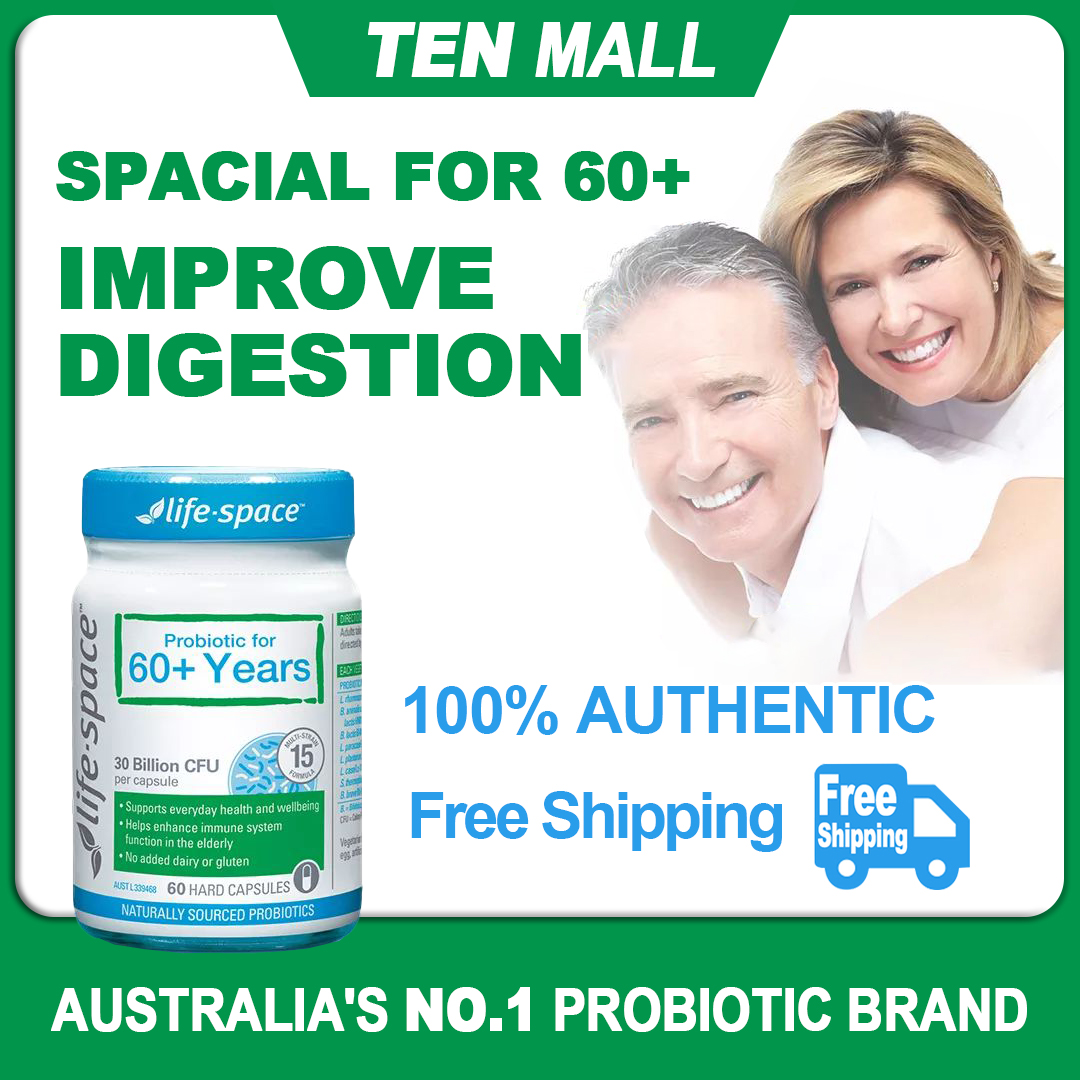 (EXP:2025/2/28)【Caring For Elderly】Life Space Probiotic for 60+Years ...