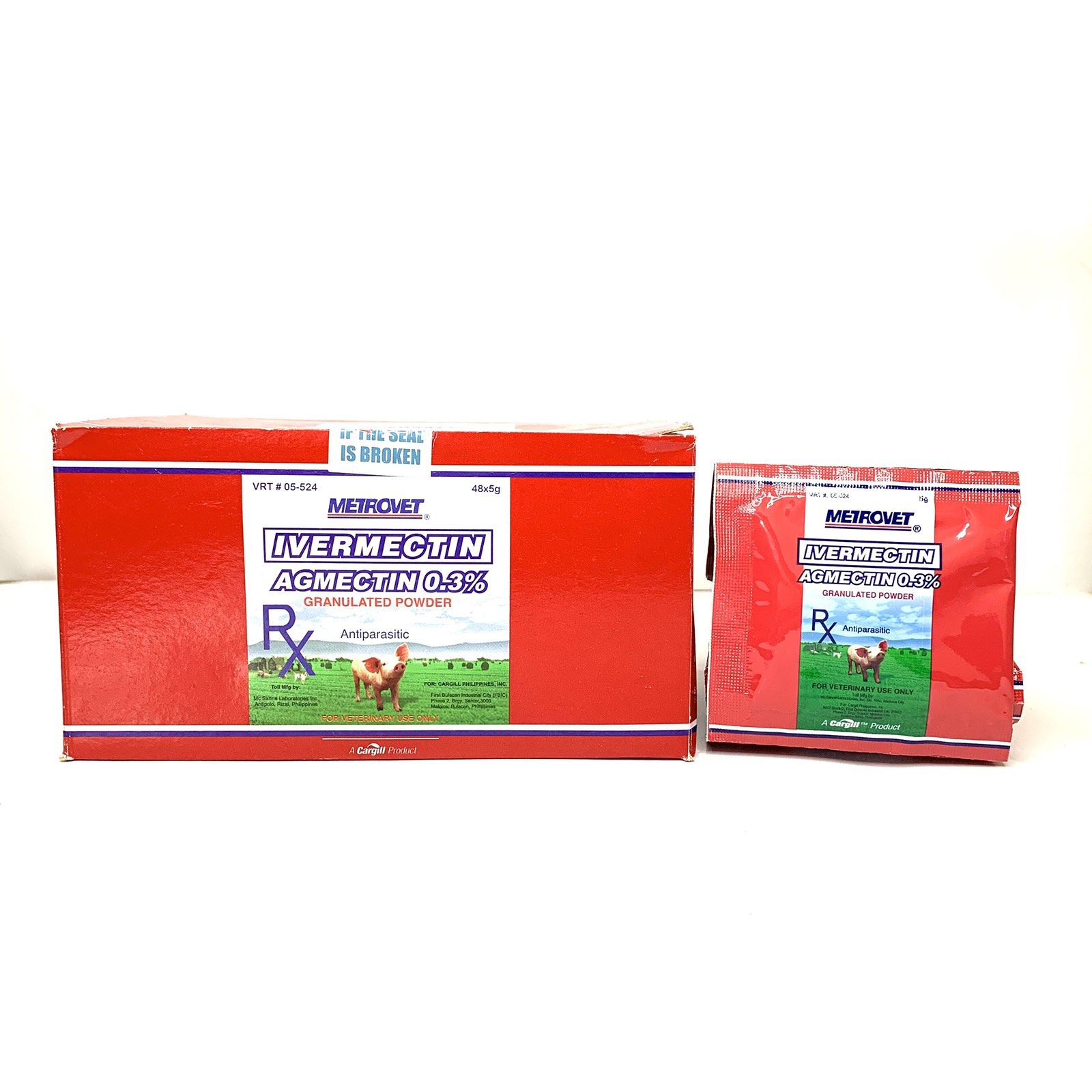 [SOUTH VET] AGMECTIN 0.3% GRANULATED POWDER ANTI PARASITIC FOR PIGS ...