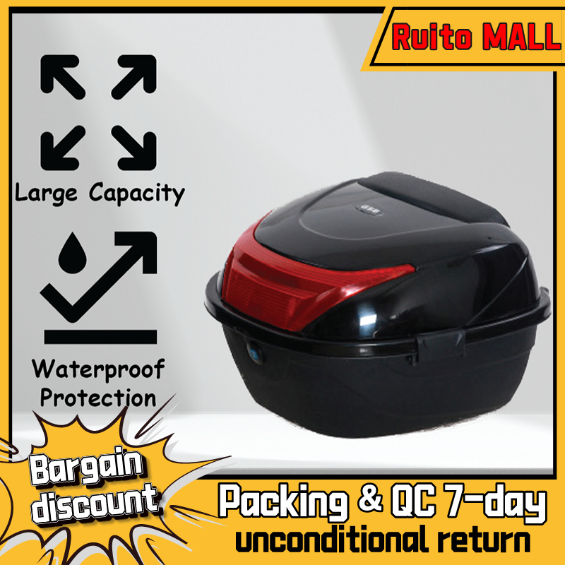 Motor Top Box Motorcycle Top Box helmet 30L motorcycle accessories ...