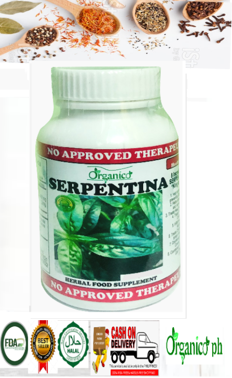 Serpentina (500mg x 60cap each bottle) "King of Bitter Herbs" | Lazada PH