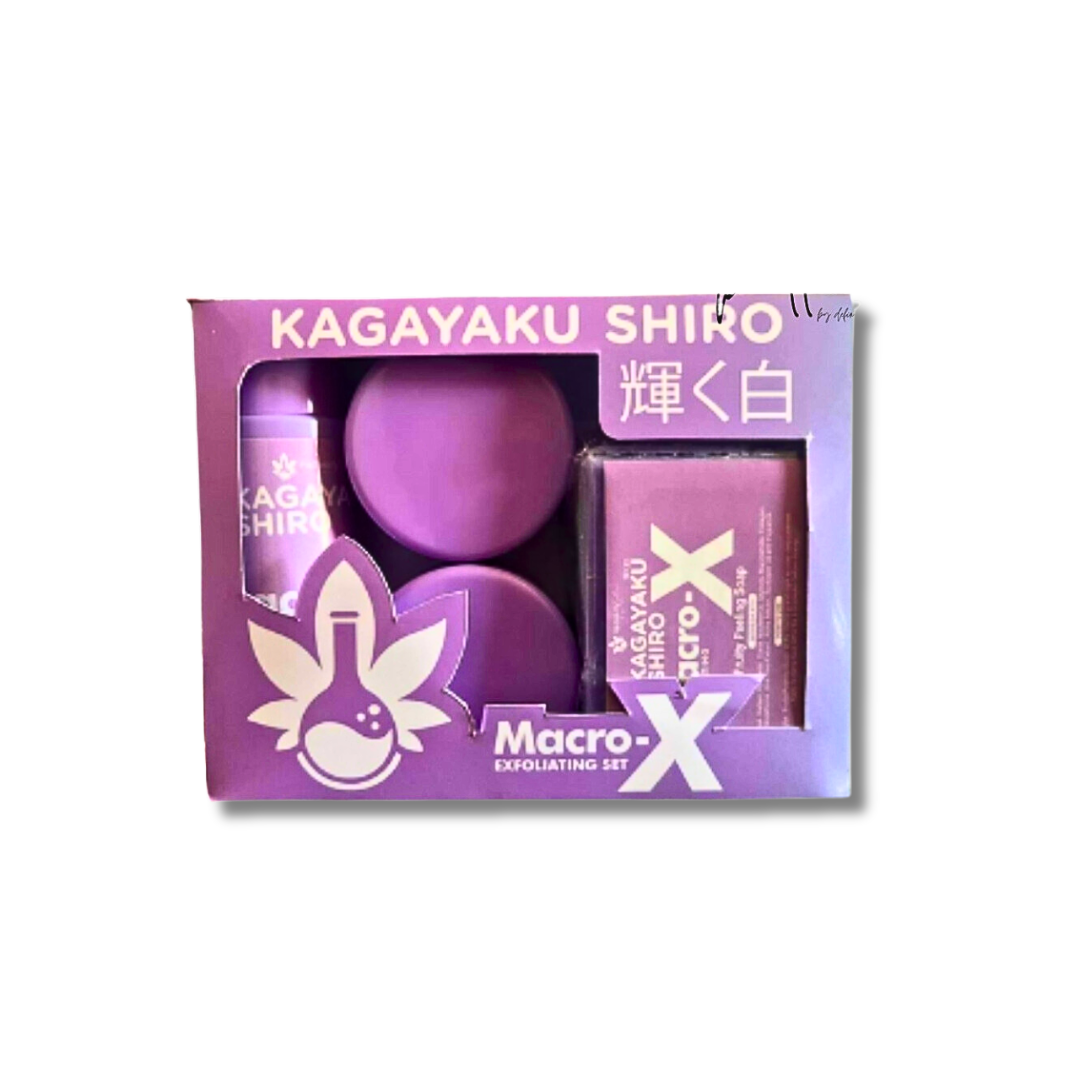 Macro-X Exfoliating Rejuv Kit - Kagayaku SHIRO by Heavenly Skin Potion ...