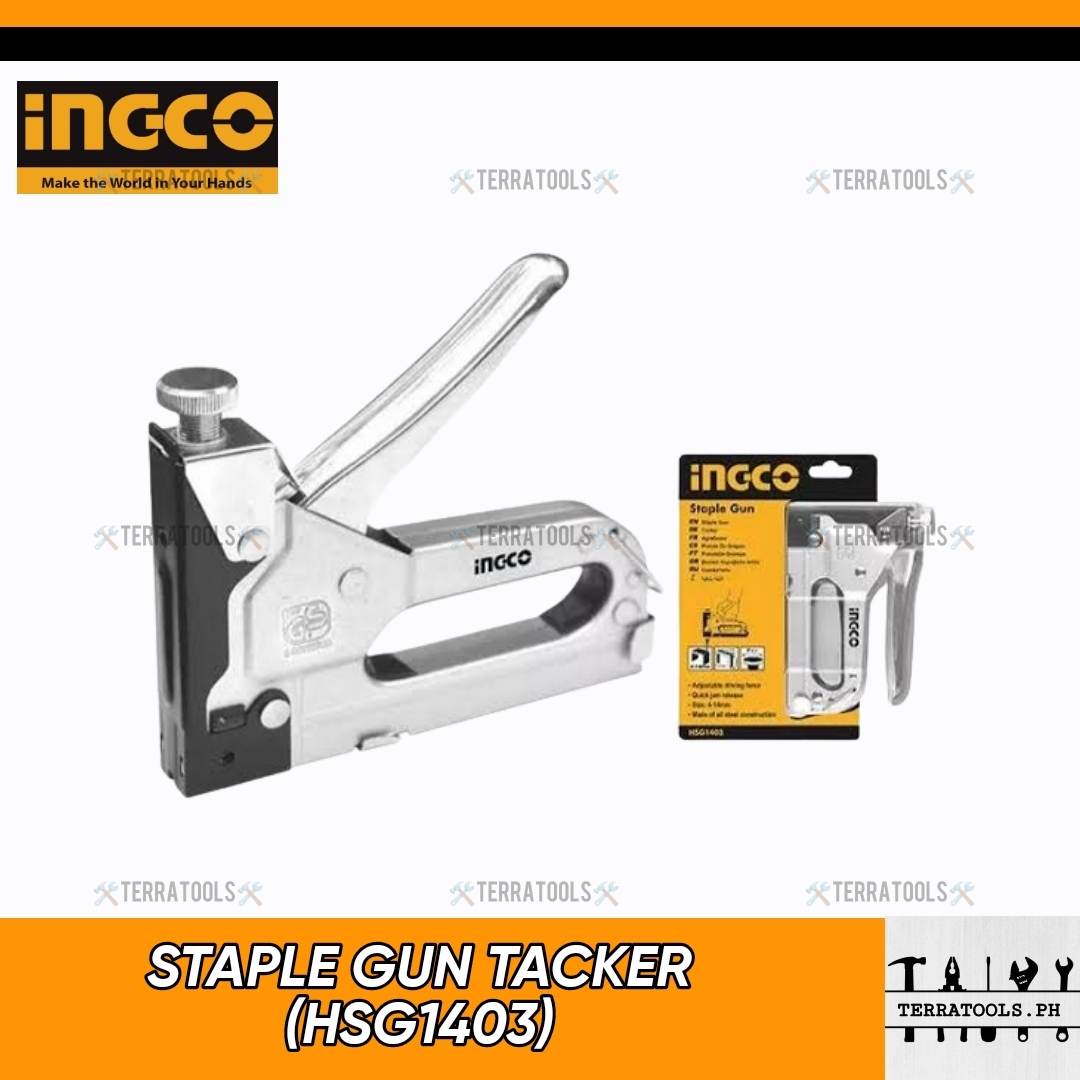 INGCO Staple Gun Tacker HSG1403 | Lazada PH