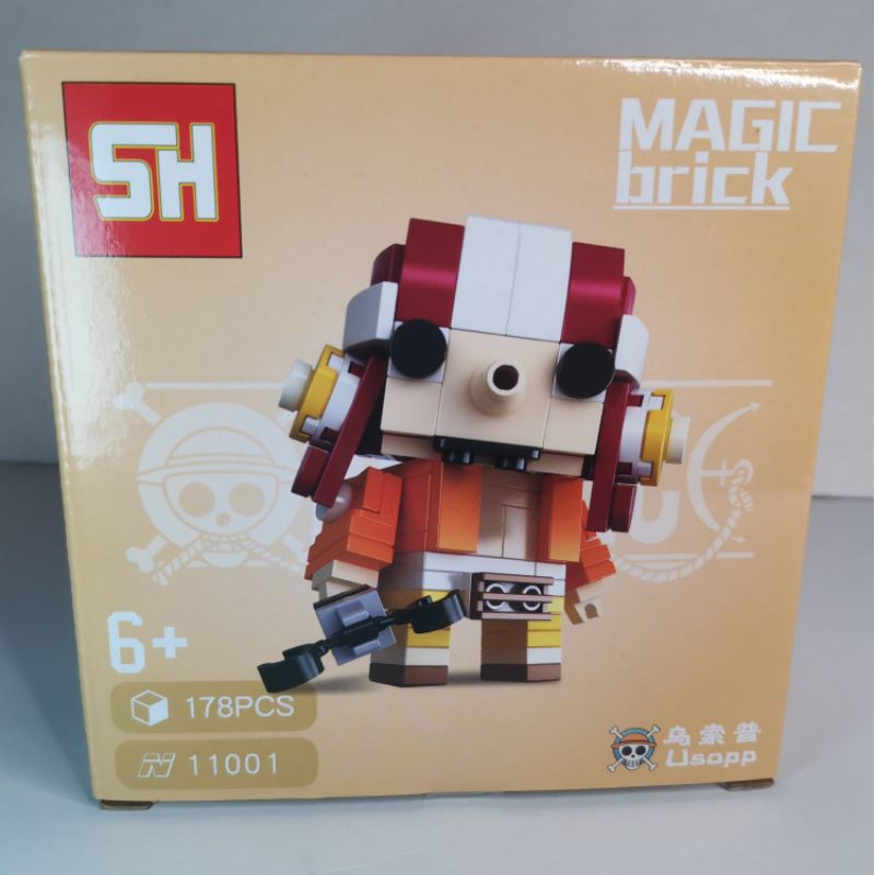 ONE PIECE Building Blocks LEGO Compatible Luffy Zoro Nami Sanji Brook ...