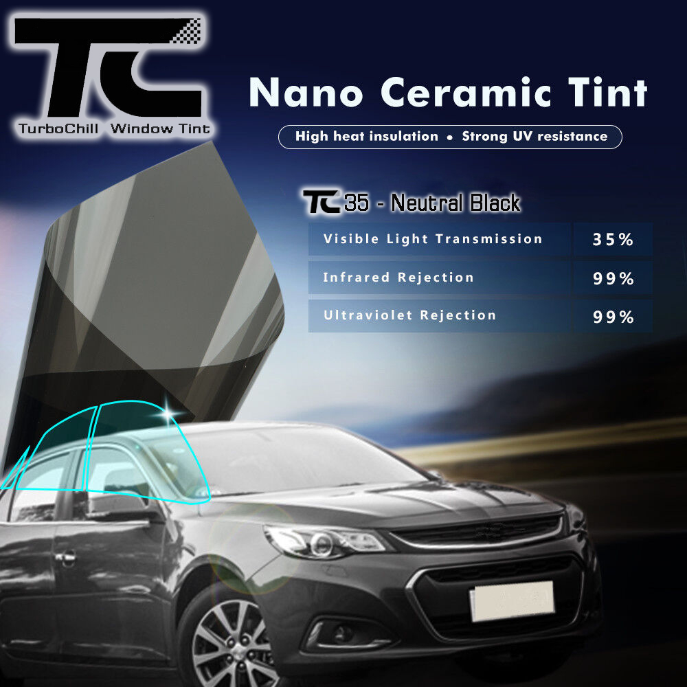 NANO CERAMIC CAR WINDOW TINT SPECIAL CUT FOR FRONT AND BACK USED ...