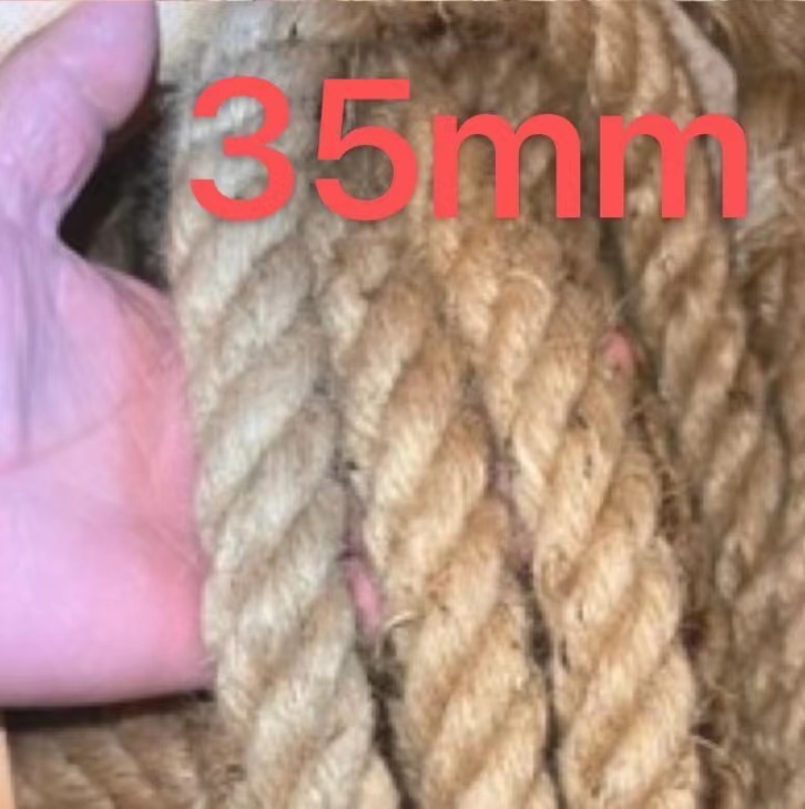 10 Meters Outdoor Indoor Strong Natural Brown Burlap Twine Jute Rope ...