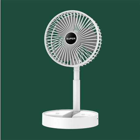 SUPER Rechargeable Electric Fan Desktop Portable Fan Rechargeable Mini ...