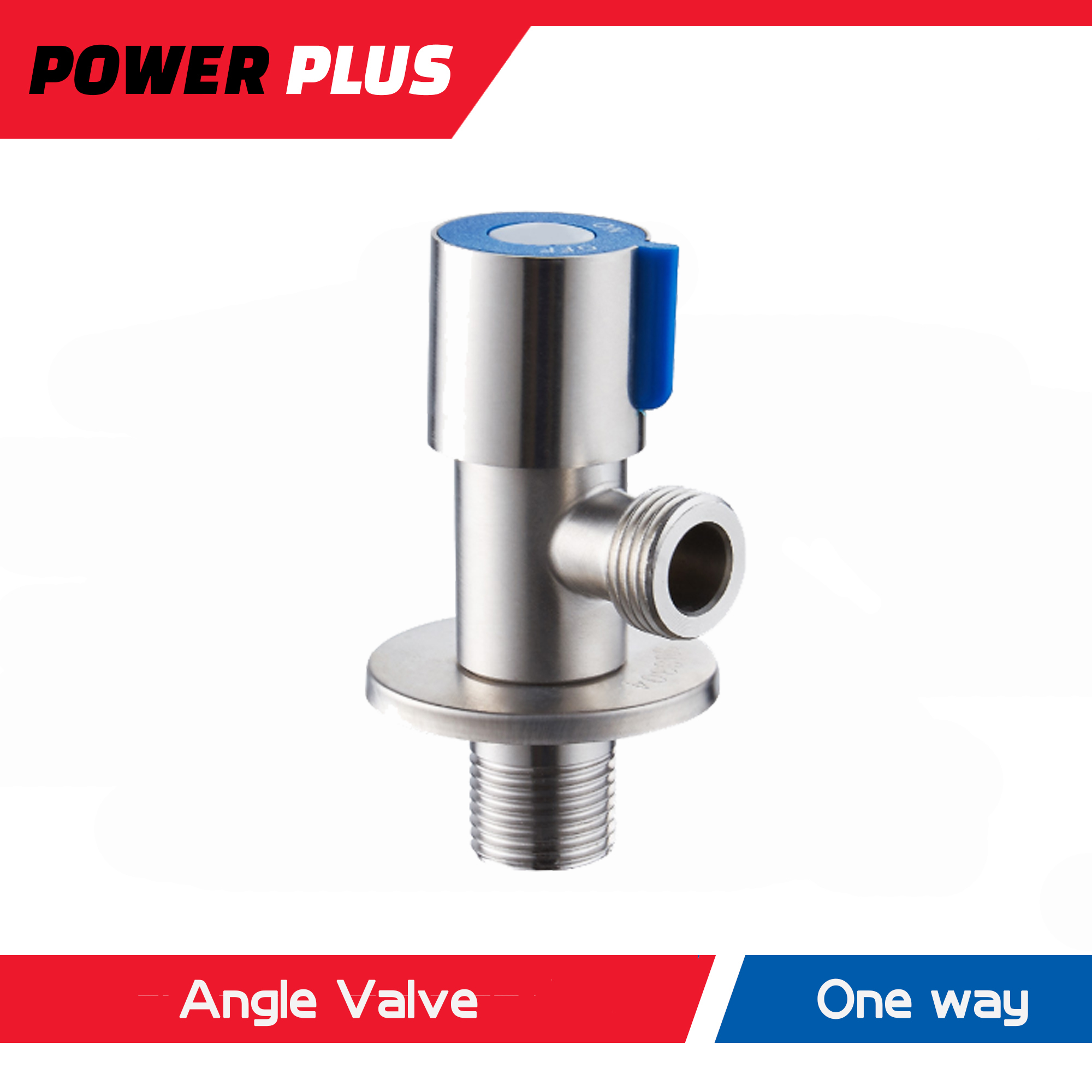 Power Plus Stainless Steel 304 one way Angle Valve 3/4X3/4 | Lazada PH