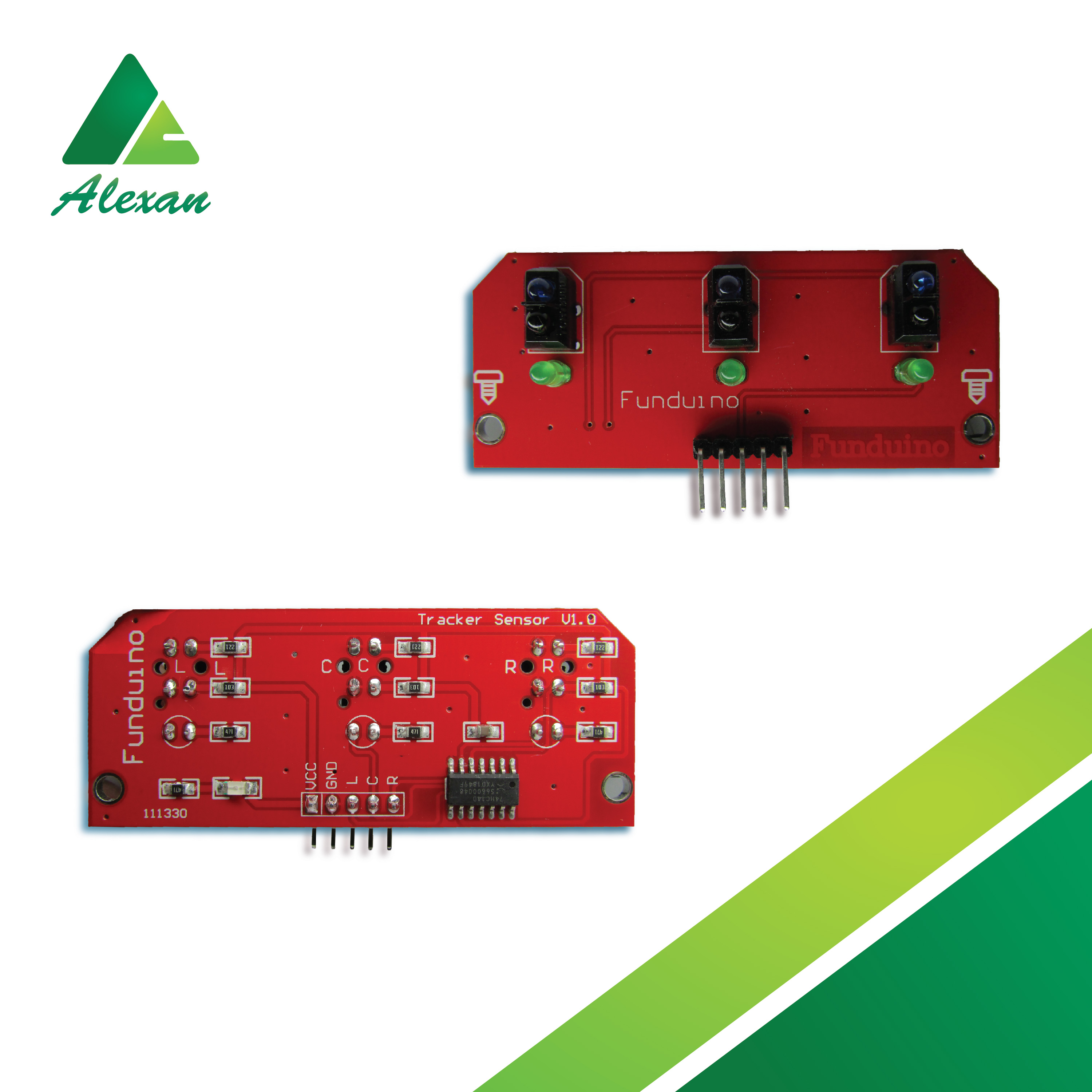 3 Channel IR Tracking Sensor Module (ACE 6840) | Lazada PH