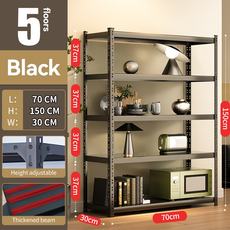 ESH Angle Steel Storage Shelves Metal rack 3 Layers-5 Layers organizer ...