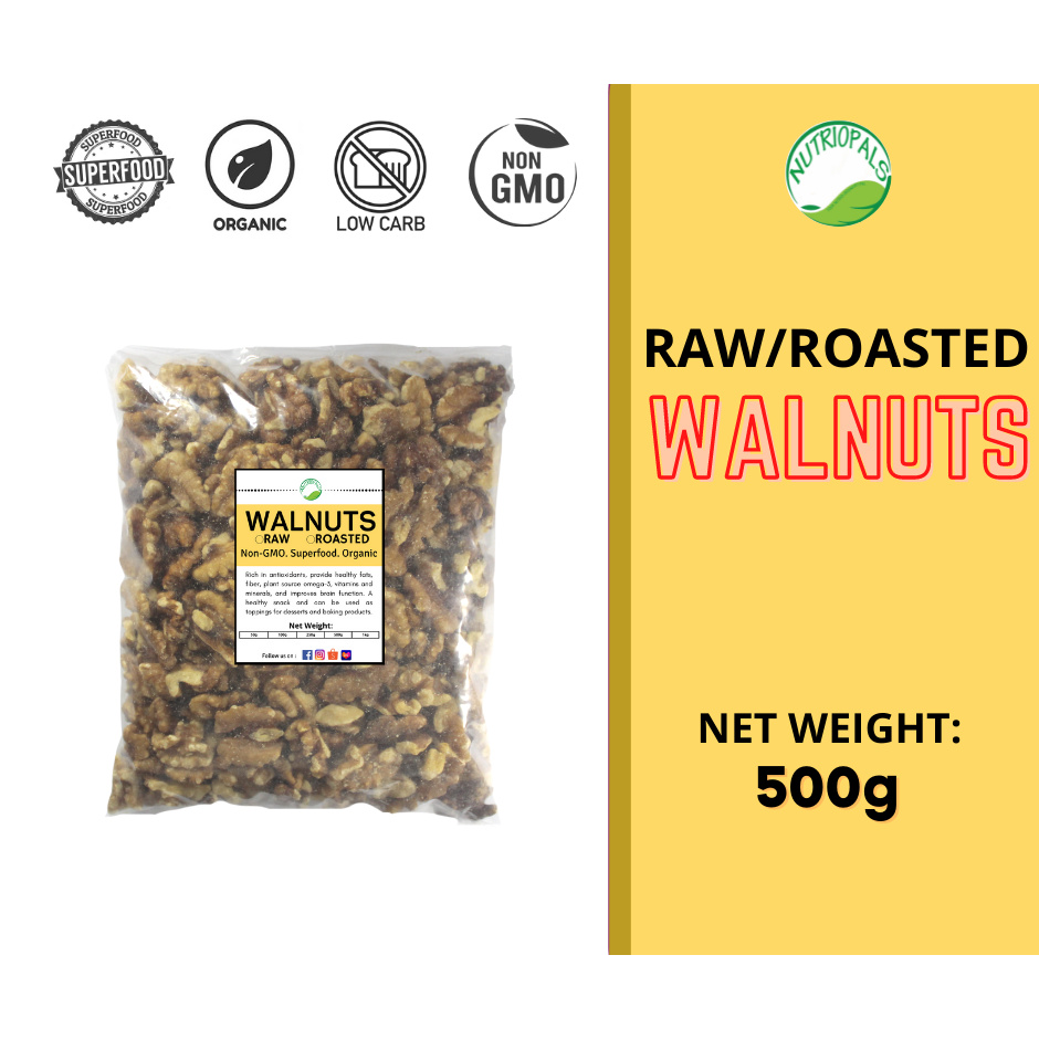 ☀WALNUTS (RAW or ROASTED) Bulk size 500g 1kg☆ | Lazada PH