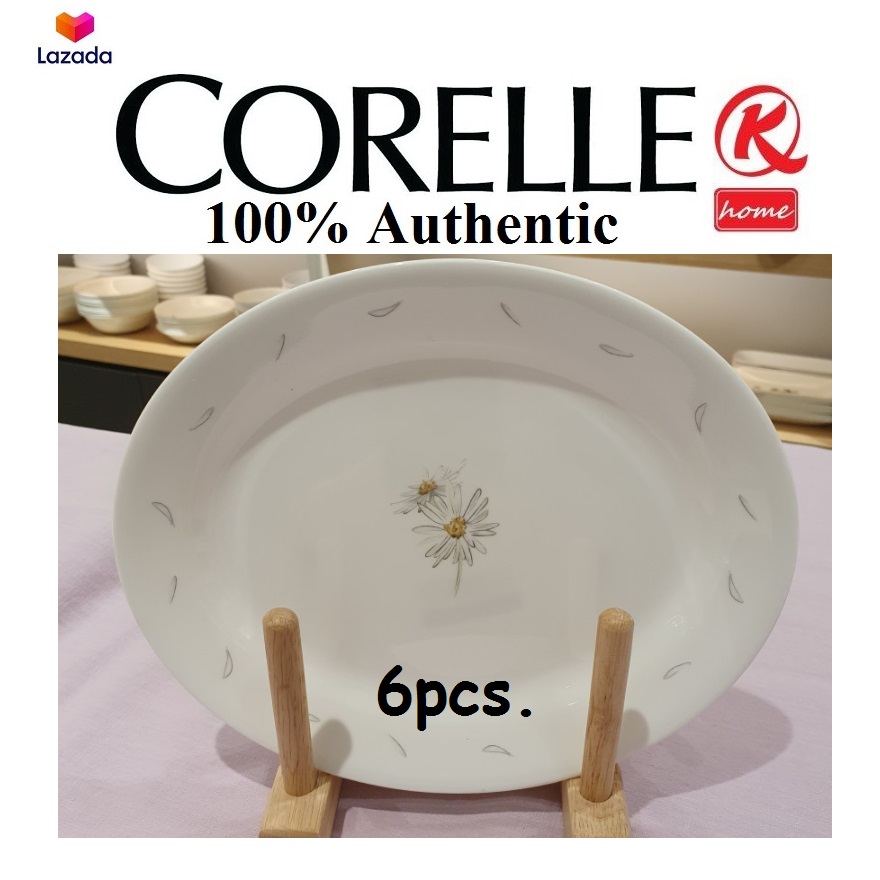 CORELLE Oval Serving Plate 24cm x 19.6cm (6pcs.) | Lazada PH