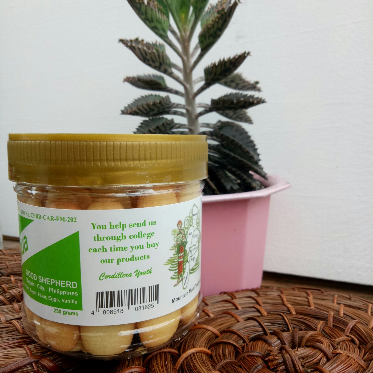 Lengua De Gato Good Shepherd Products, Baguio Cookies, Mountain Maid ...