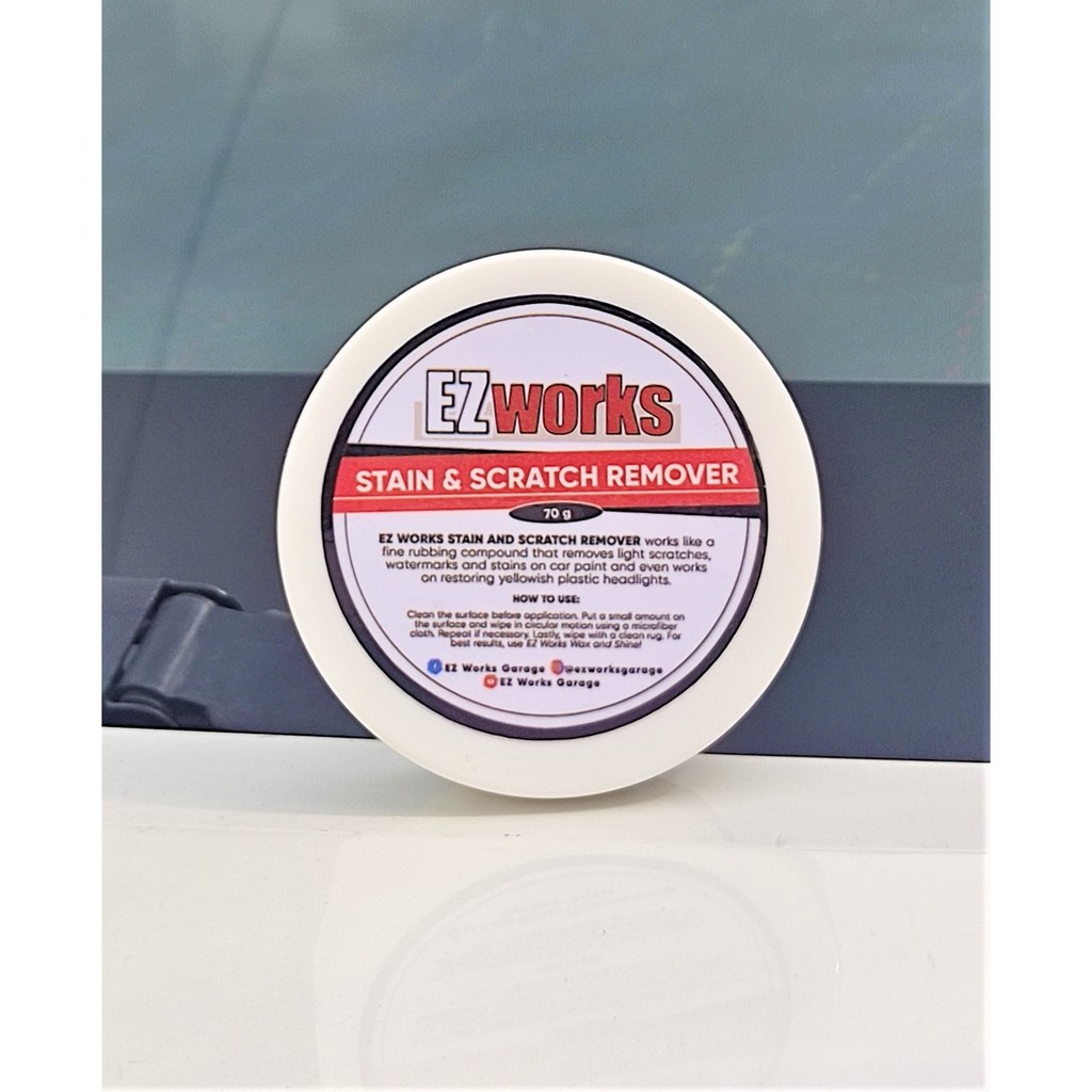 EZ WORKS STAIN AND SCRATCH REMOVER 50gms | Lazada PH