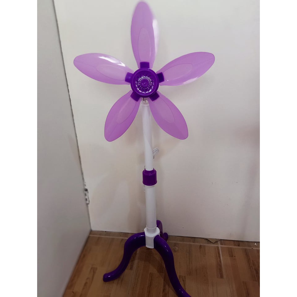 ZH 5 Blades Stand Fan Portable Stand Fan Foldable Stand Fan Electric ...