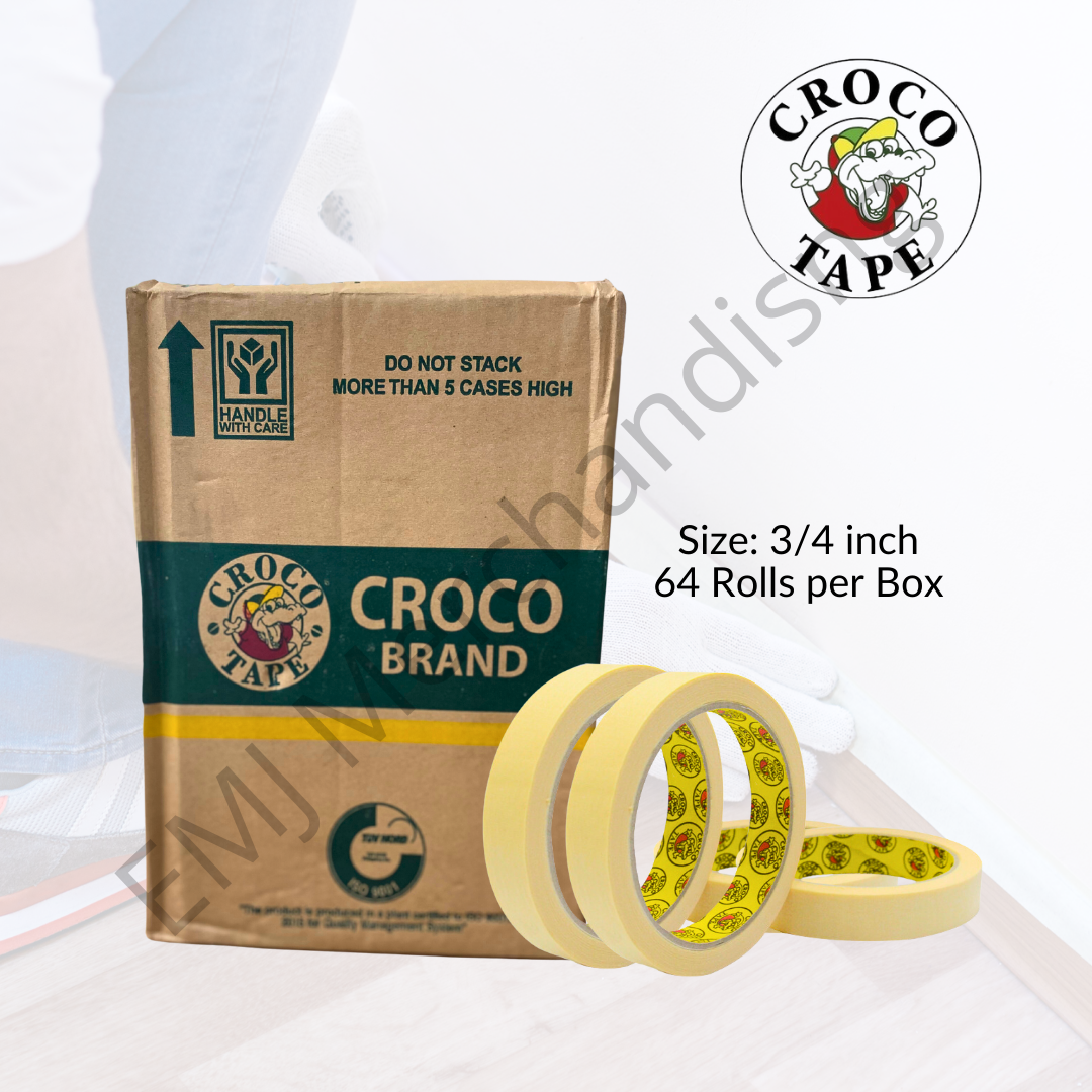 EMJ Crocodile Masking Tape 3/4 inch 18mm in Box Wholesale | Lazada PH
