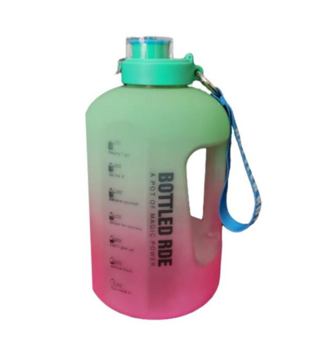 E-STORE 2.5L Motivational Tumbler Sports Jug Water Bottle Bottled RDE ...