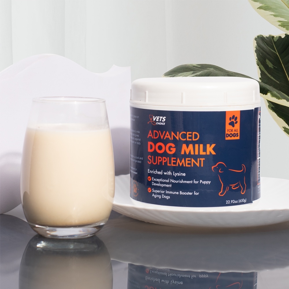 Vets Choice Advanced Dog Milk Supplement 650g (Milk Replacer for Puppy ...