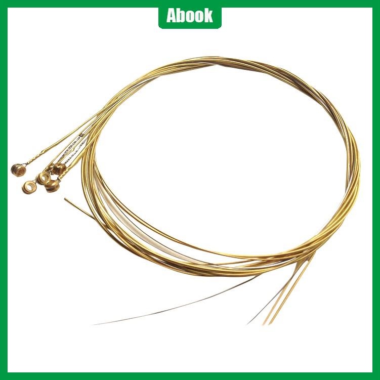 Abook Rixton 6 Pcs Acoustic Guitar String Set Brass Phosphor Bronze ...