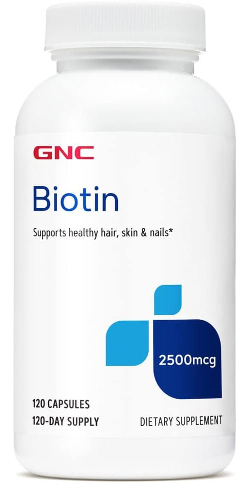 GNC Biotin - 2500 mcg - 120 Capsules | Lazada PH