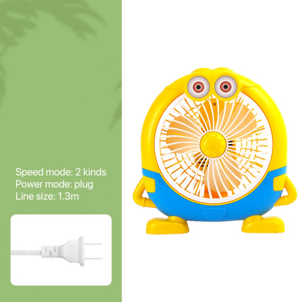 Cartoon character desk fan,desktop electric fan,table fan,summer ...