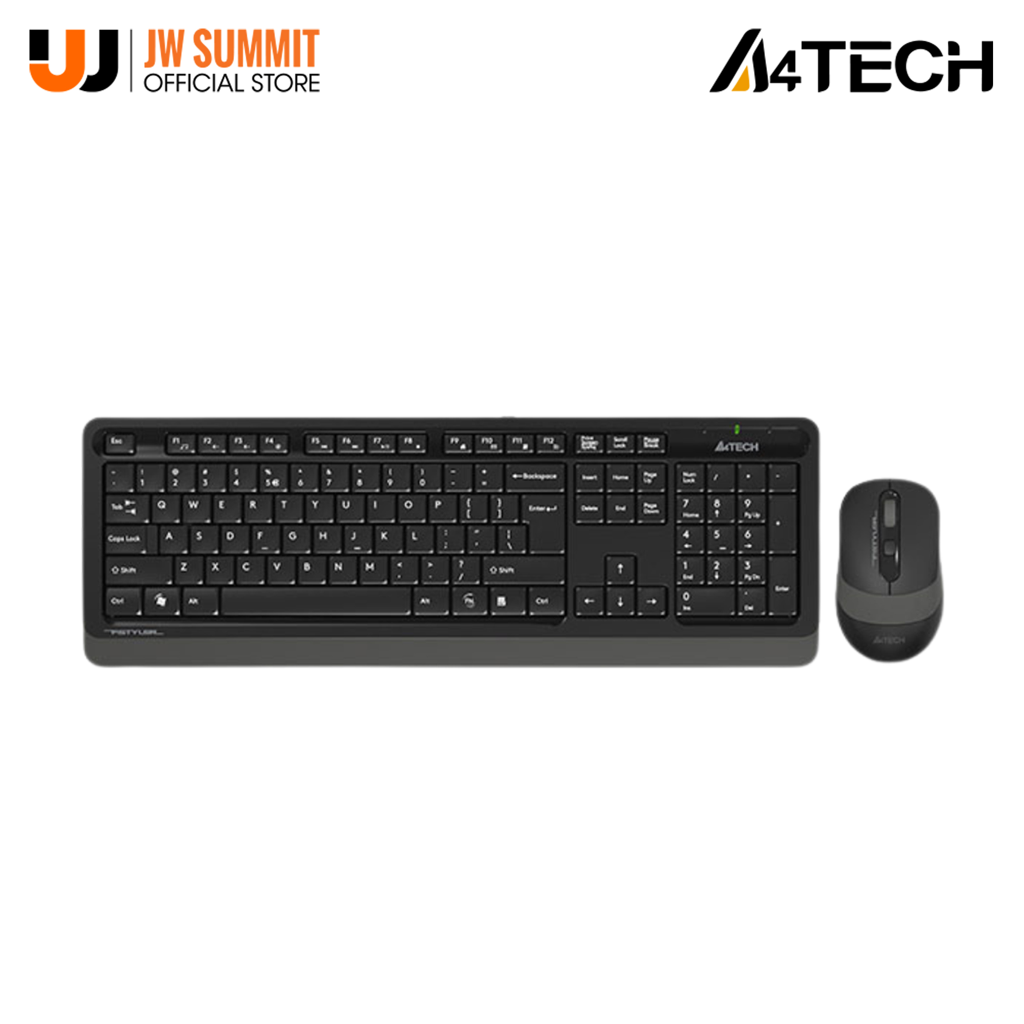 A4Tech FG1010 Fstyler FGK10 + FG10 2.4G Power-Saving Wireless Keyboard ...